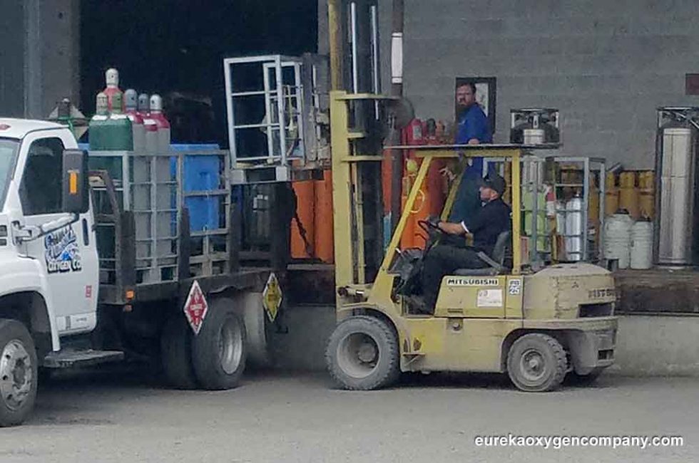 Safely Storing Compressed Gas Cylinders - Eureka Oxygen